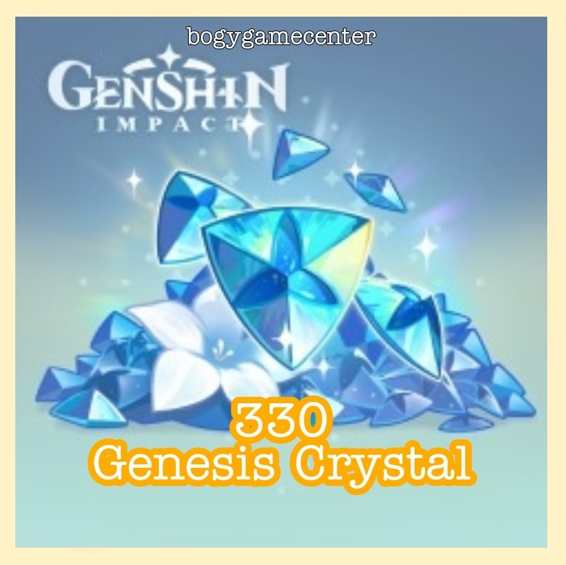 Genshin Impact – 330 Genesis Crystal – Bogy Game Center V2.0