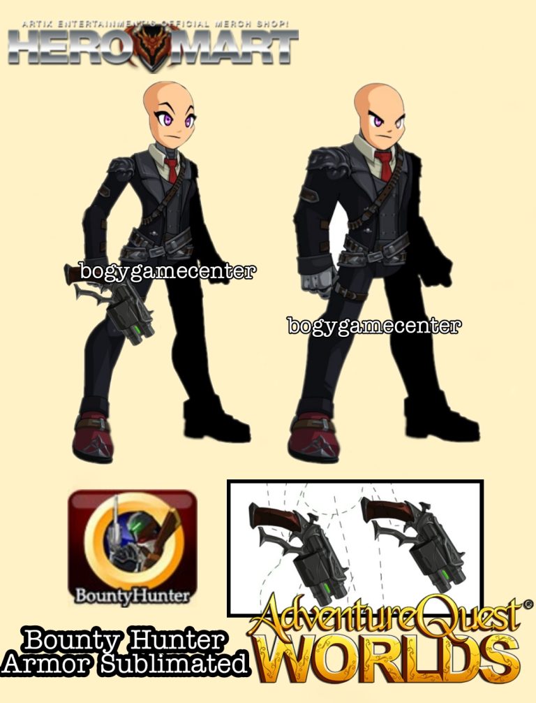 AQW – Bounty Hunter Armor Sublimated (Rare) – Bogy Game Center V2.0