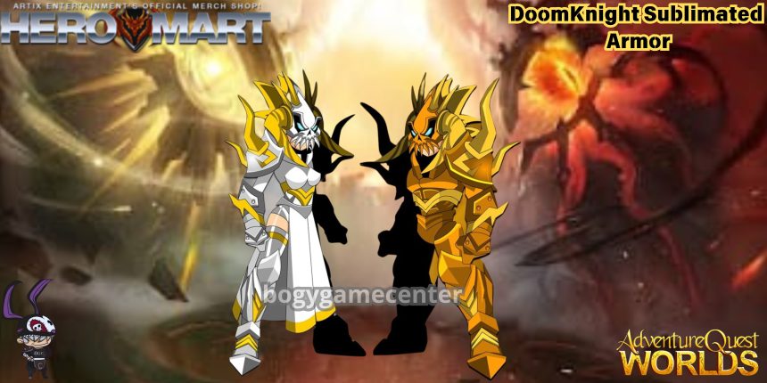 AQW – DoomKnight Sublimated Armor – Bogy Game Center V2.0