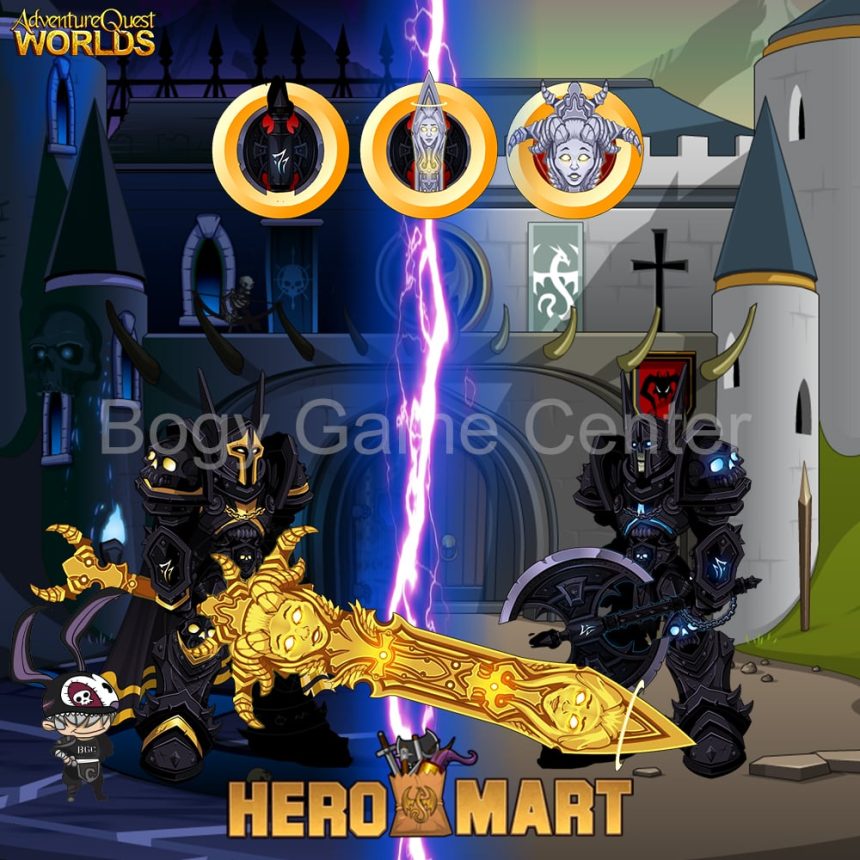 AQW – Legion Paladin Sublimated Armor Combo Bundle – Bogy Game Center V2.0