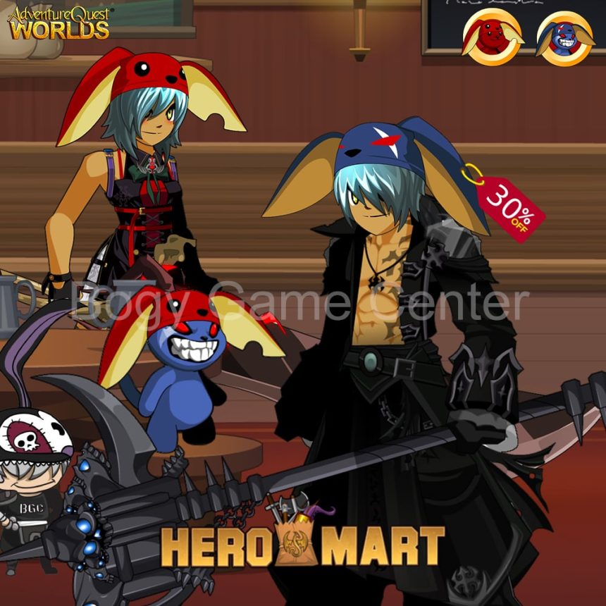 AQW – Zorbak and Twilly Plush Hat Bundle – Bogy Game Center V2.0