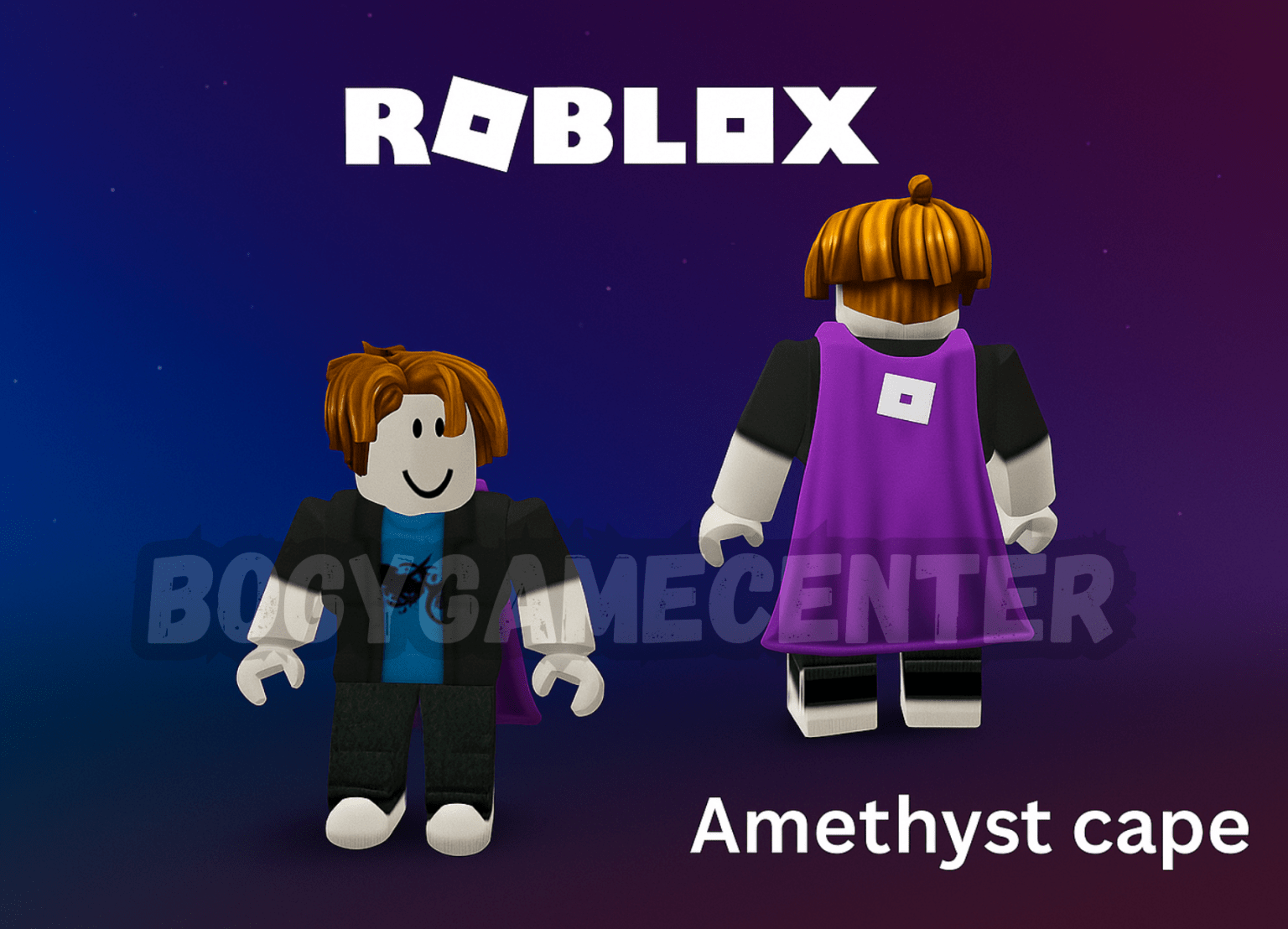 Roblox – Amethyst Cape (Back) (Normal Rated) (Series 4 Toy) – Bogy Game ...