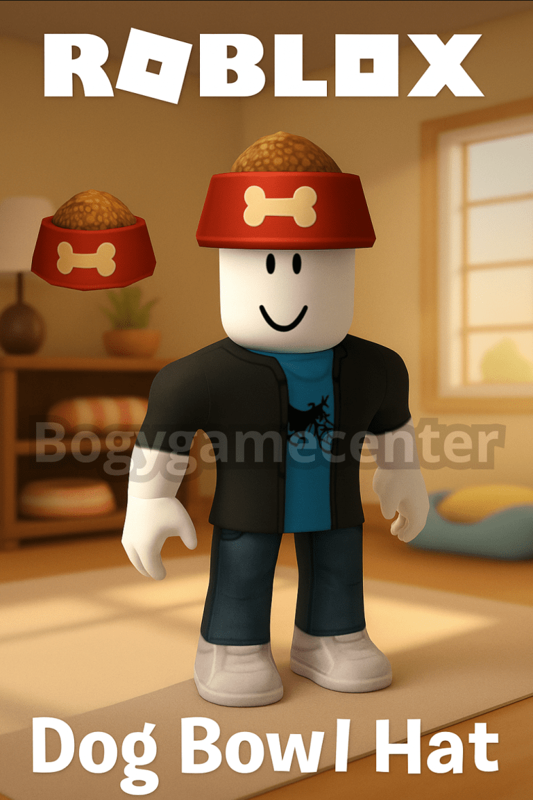 Roblox – Dog Bowl Hat (Hat) (Good Rated) (Series 9 Club Roblox: Pet Shop Keeper Toy) – Bogy Game ...