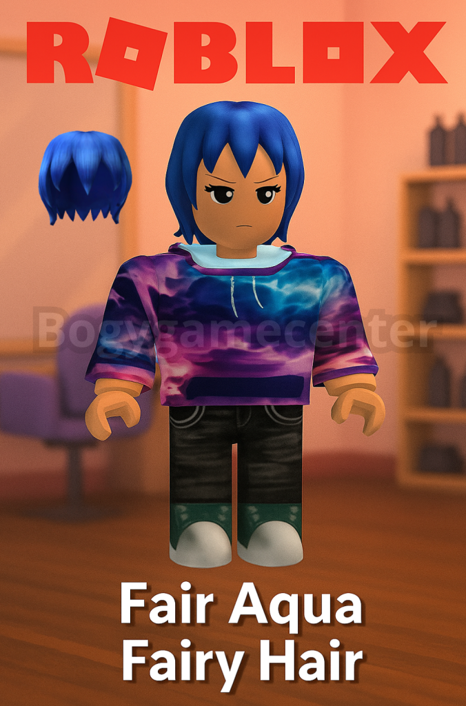 Roblox – Fair Aqua Fairy Hair (Hair) (Uncommon Rated) (Series Fairy ...