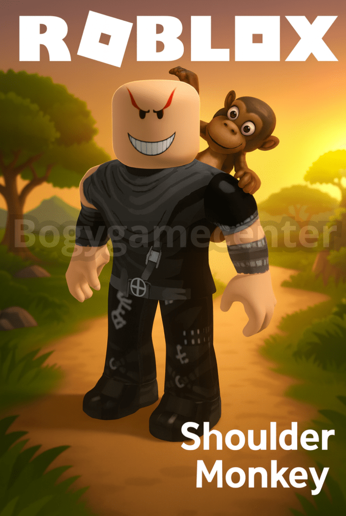 Roblox – Shoulder Monkey (Back) (Good Rated) (Series 4 Design It ...